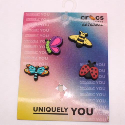 Multi Crocs Jibbitz Cutesy Bug 5 Pack Shoe Accessories | schuh