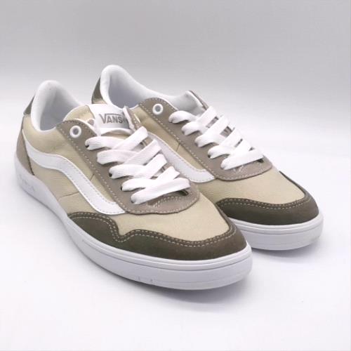 Mens White Multi Vans Cruze Too Comfy Cush Trainers | schuh