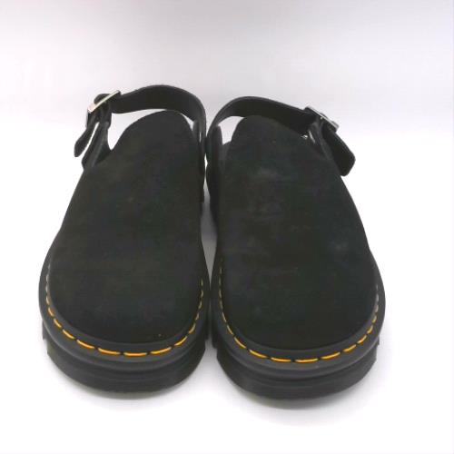 Womens Black Dr Martens Zebzag Mule Sandals | schuh