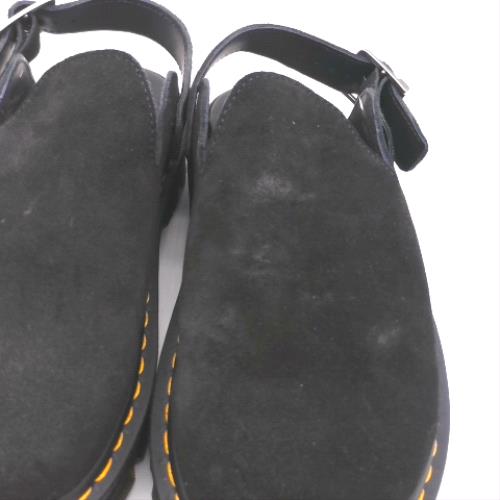 Womens Black Dr Martens Zebzag Mule Sandals | schuh