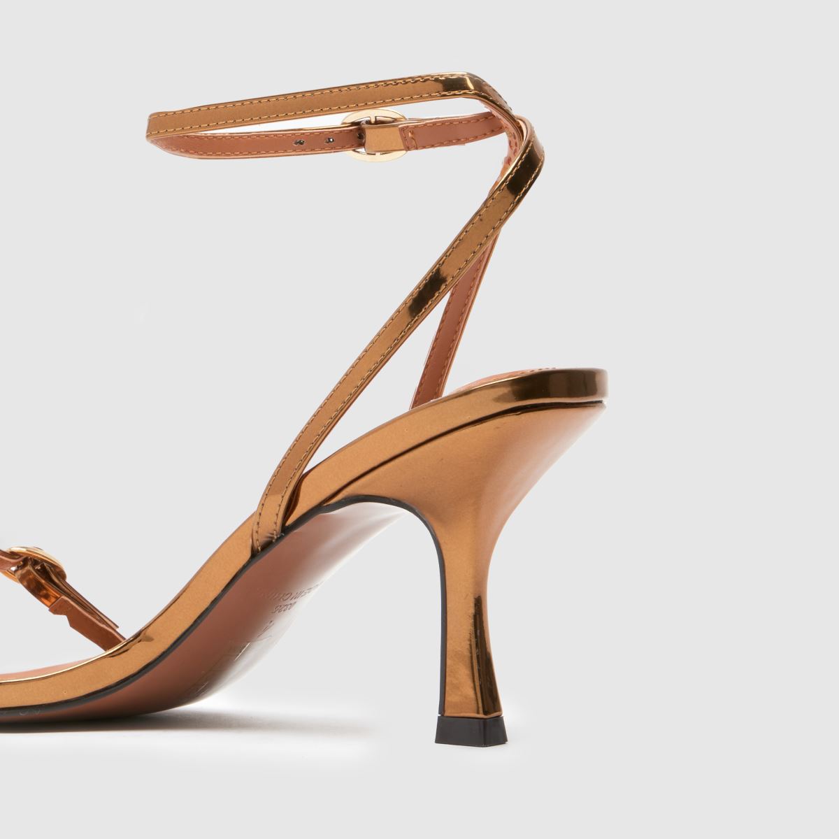 Womens Bronze schuh Simba Point High Heels | schuh