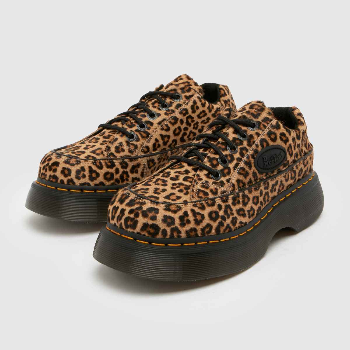 Womens Brown Multi Dr Martens Buzz 8363 Flat Shoes | schuh