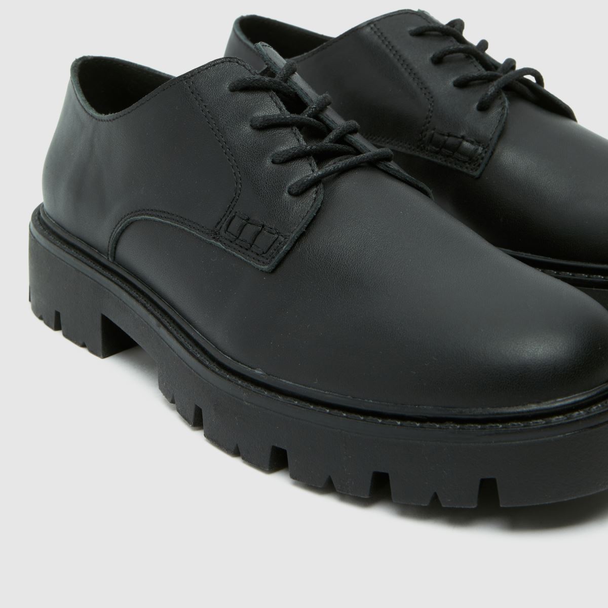 Womens Black schuh Loyce Formal Flat Shoes | schuh