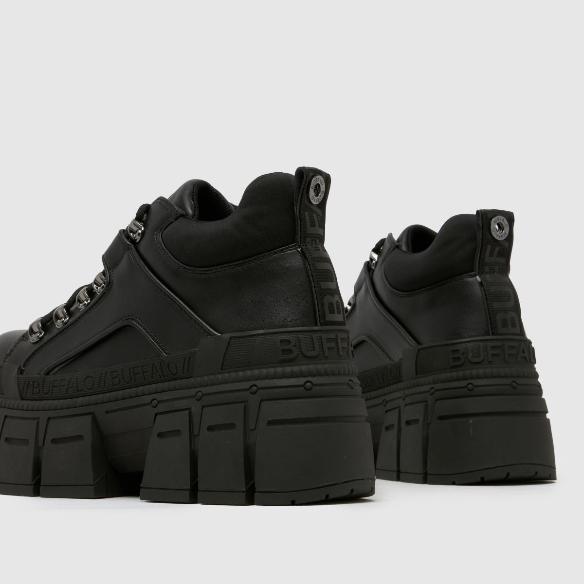 Womens Black Buffalo London Gospher Hike Lo Trainers | schuh