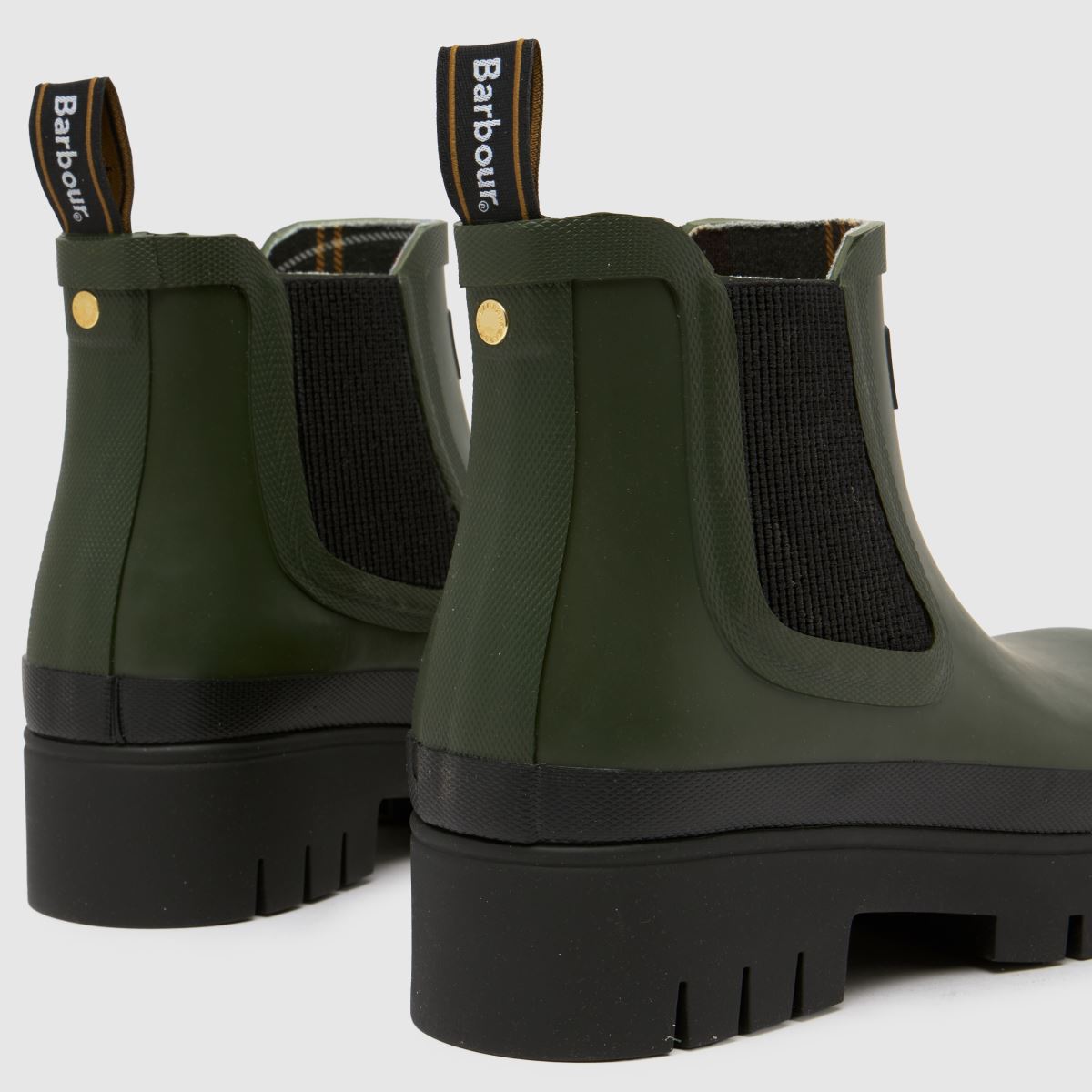 Damen Grün Barbour Halton Wellington Boots | schuh