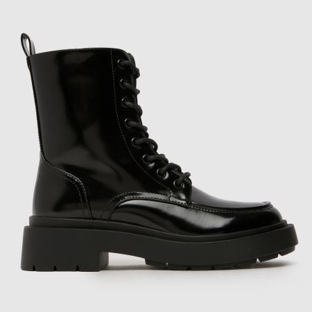 Womens Black schuh Angie Work Boots | schuh