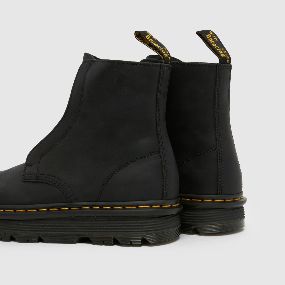 Womens Black Dr Martens Zebzag Laceless Boots | schuh