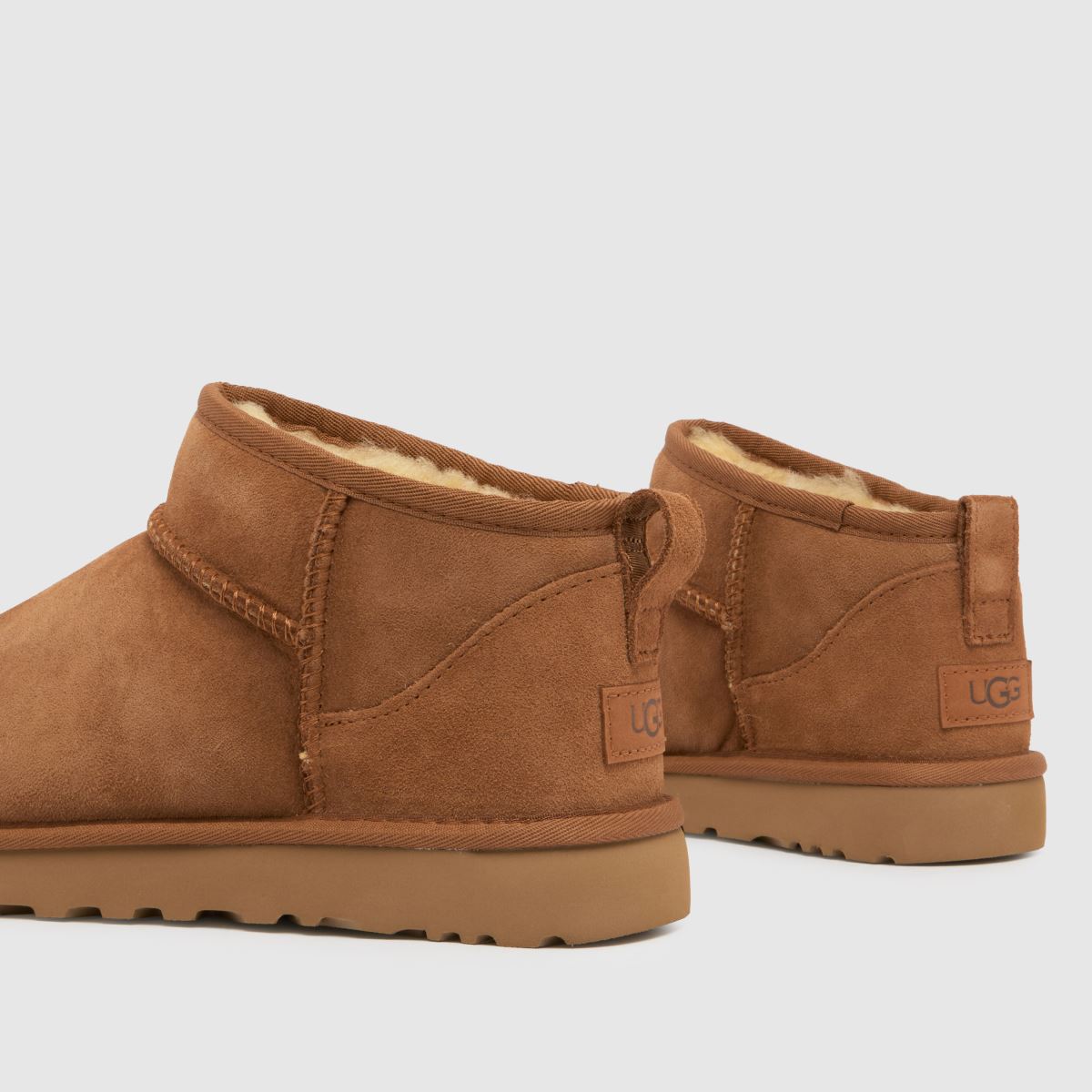 Womens Chestnut UGG Classic Ultra Mini II Boots | schuh