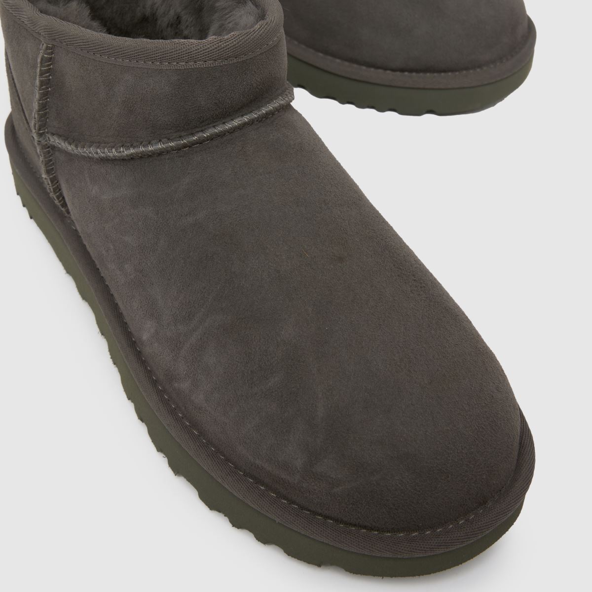 Womens Grey UGG Classic Ultra Mini II Boots | schuh