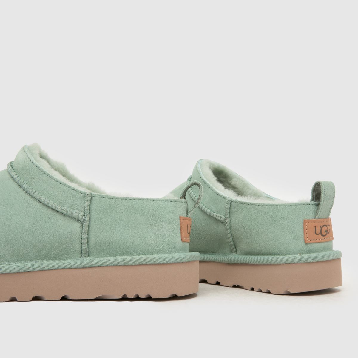 Womens Light Green UGG Classic Micro Boots | schuh