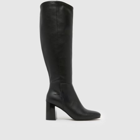 Womens Black schuh Devlin Knee High Boots | schuh