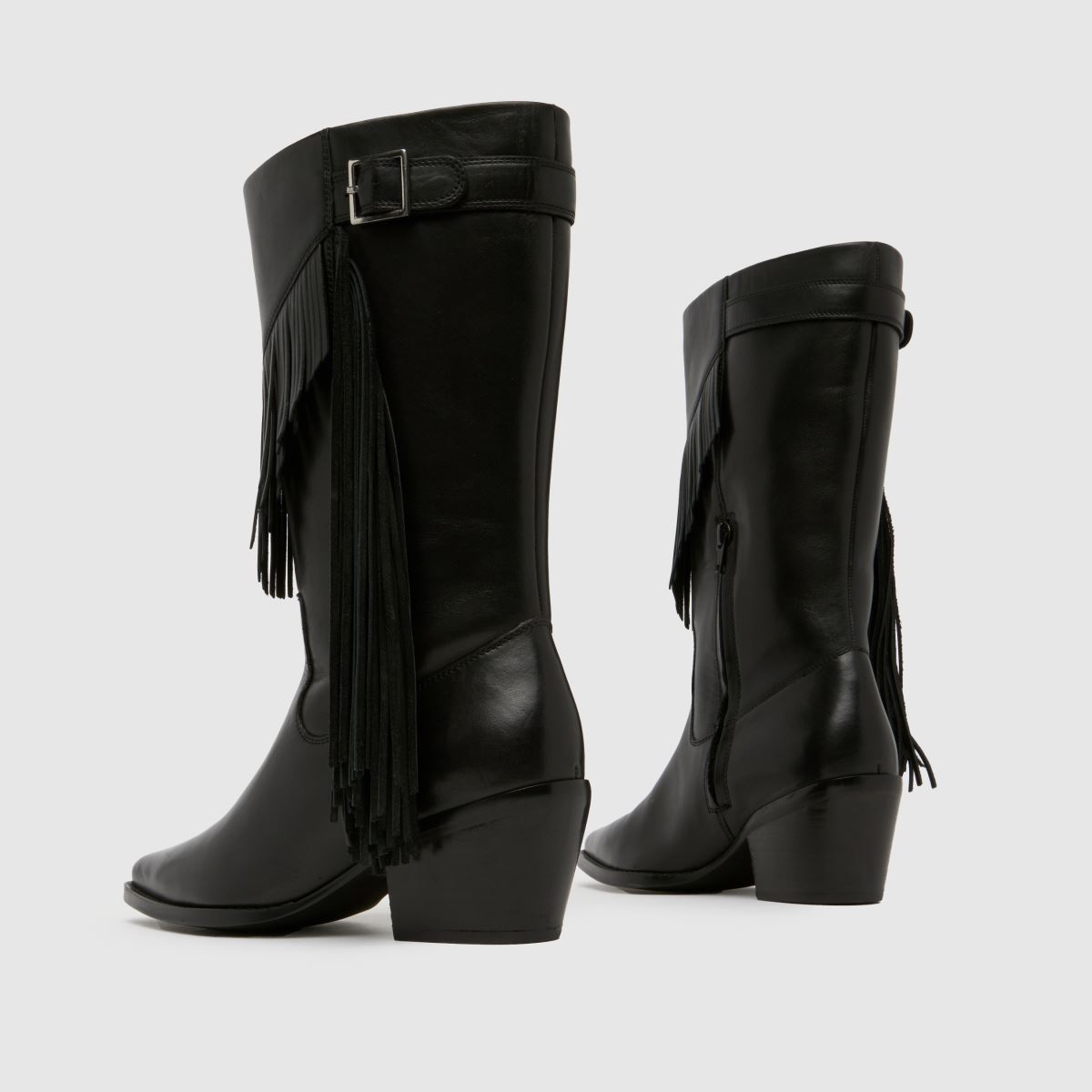 Womens Black schuh Dina Western Boots | schuh