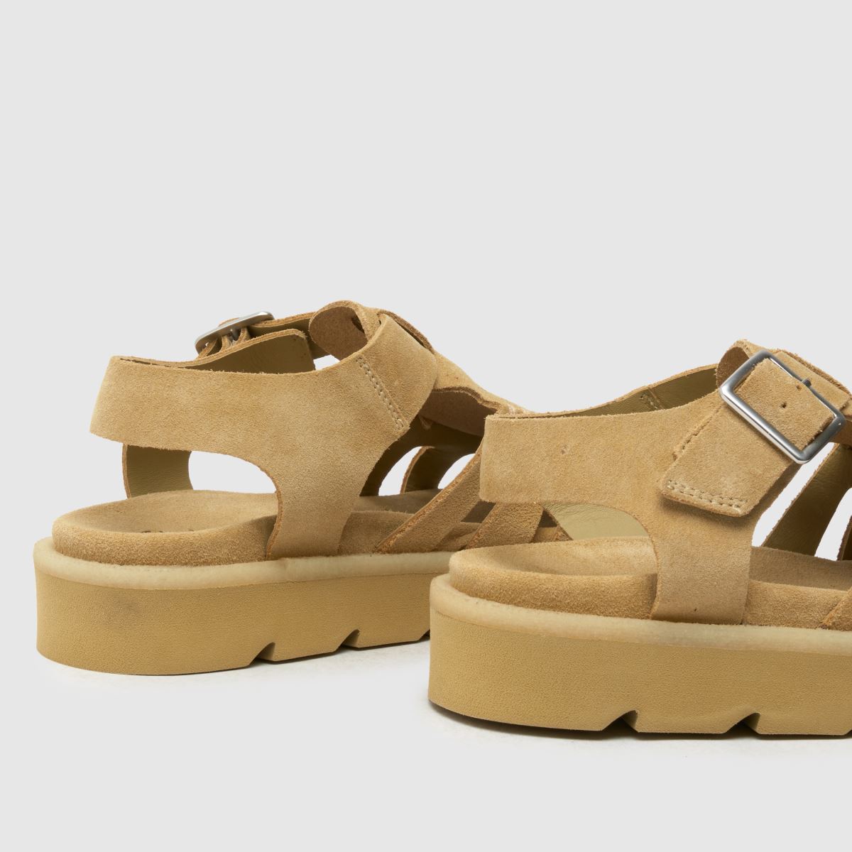 Womens Tan Clarks Originals Meare Buckle Sandals | schuh