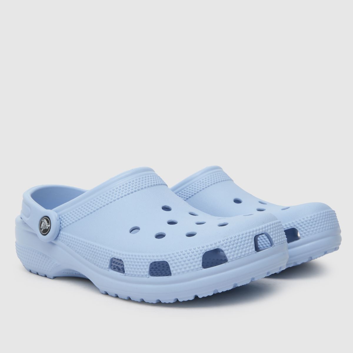 Womens Pale Blue Crocs Classic Clog Sandals | schuh