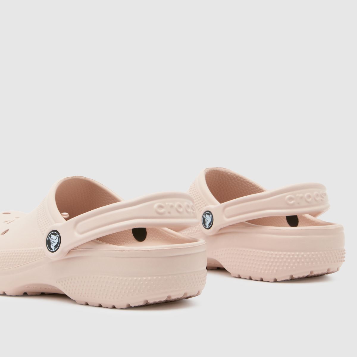 Womens Pale Pink Crocs Classic Clog Sandals | schuh