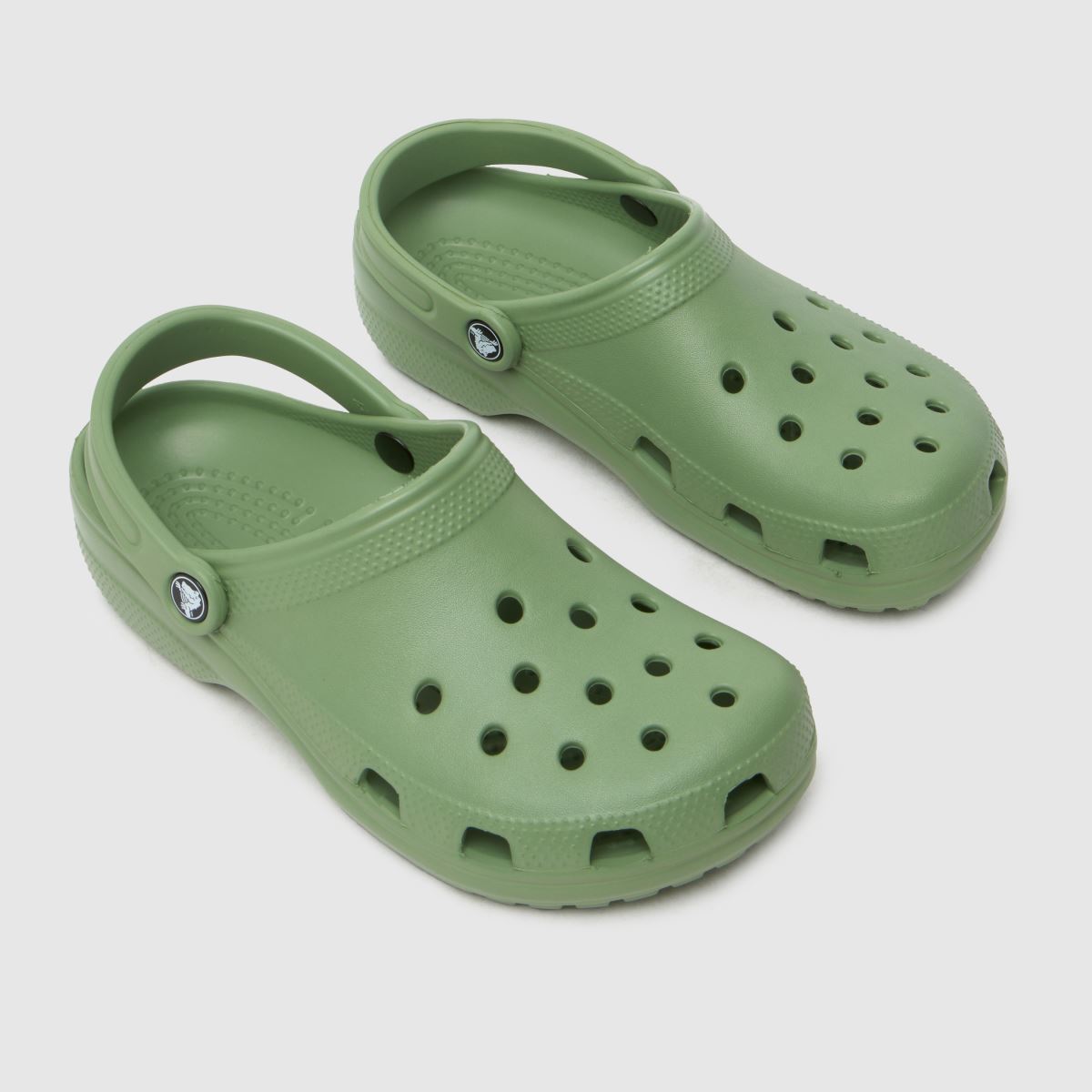 Womens Green Crocs Classic Clog Sandals | schuh