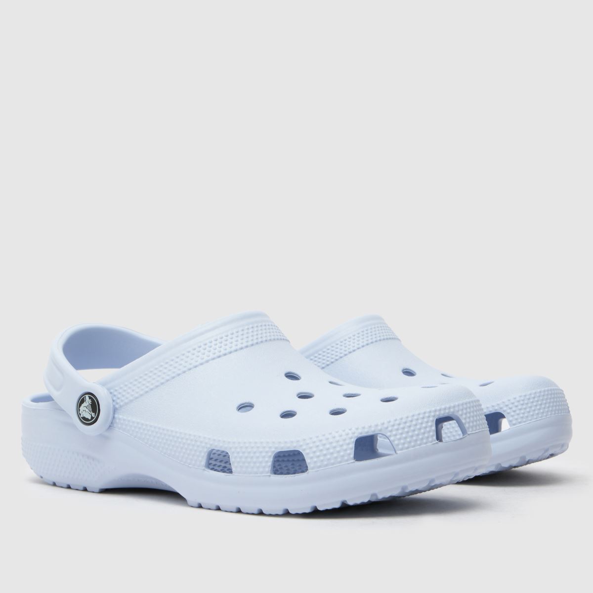 Womens Pale Blue Crocs Classic Clog Sandals | schuh