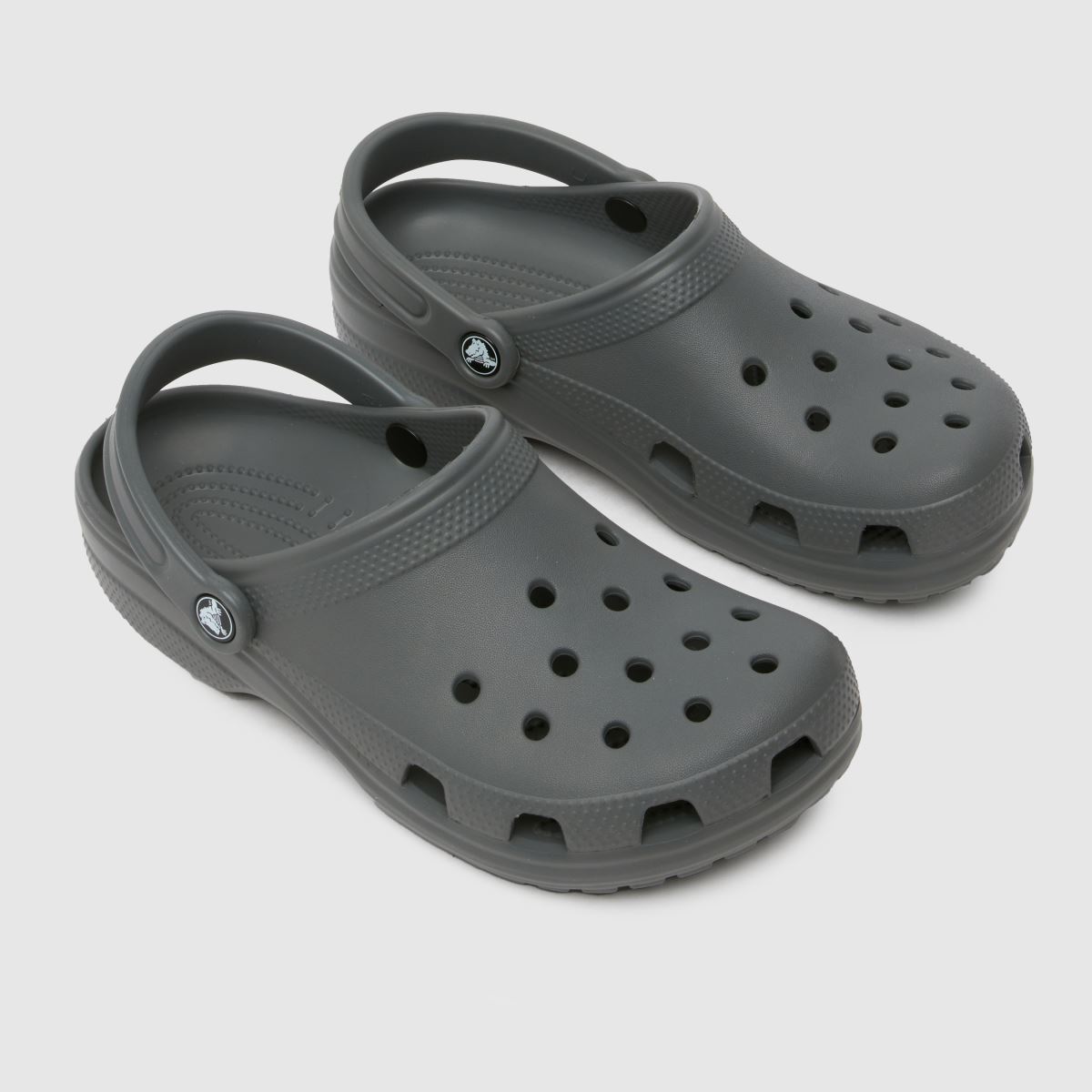 Womens Grey Crocs Classic Clog Sandals | schuh