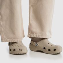 Womens Stone Crocs Classic Clog Sandals | schuh