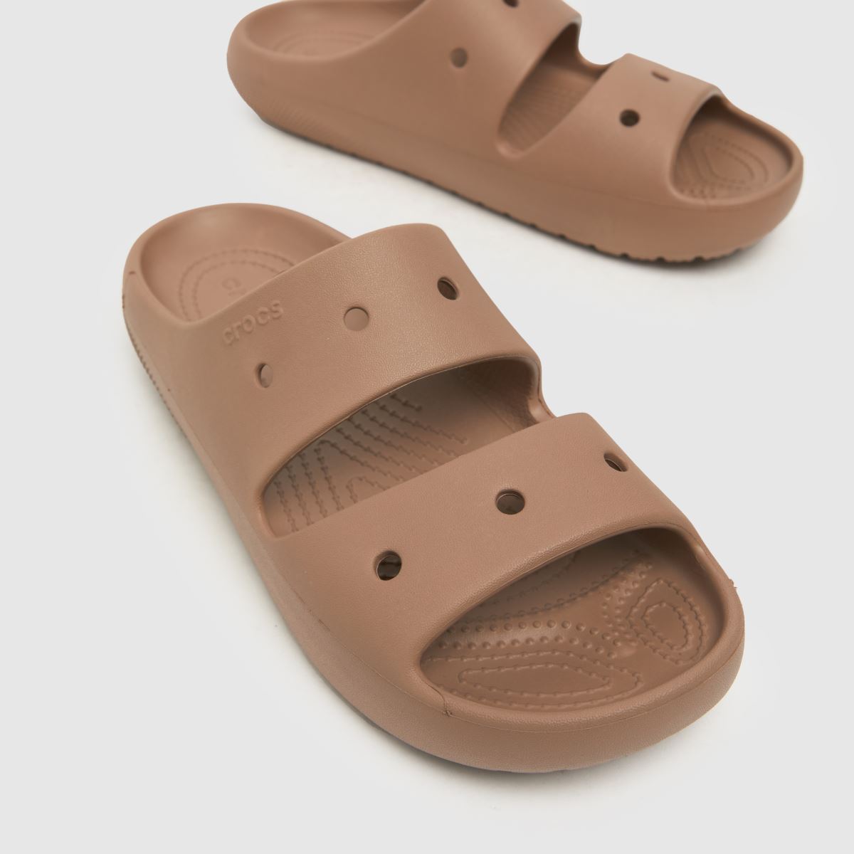 Womens Beige Crocs Classic 2.0 Sandals | schuh