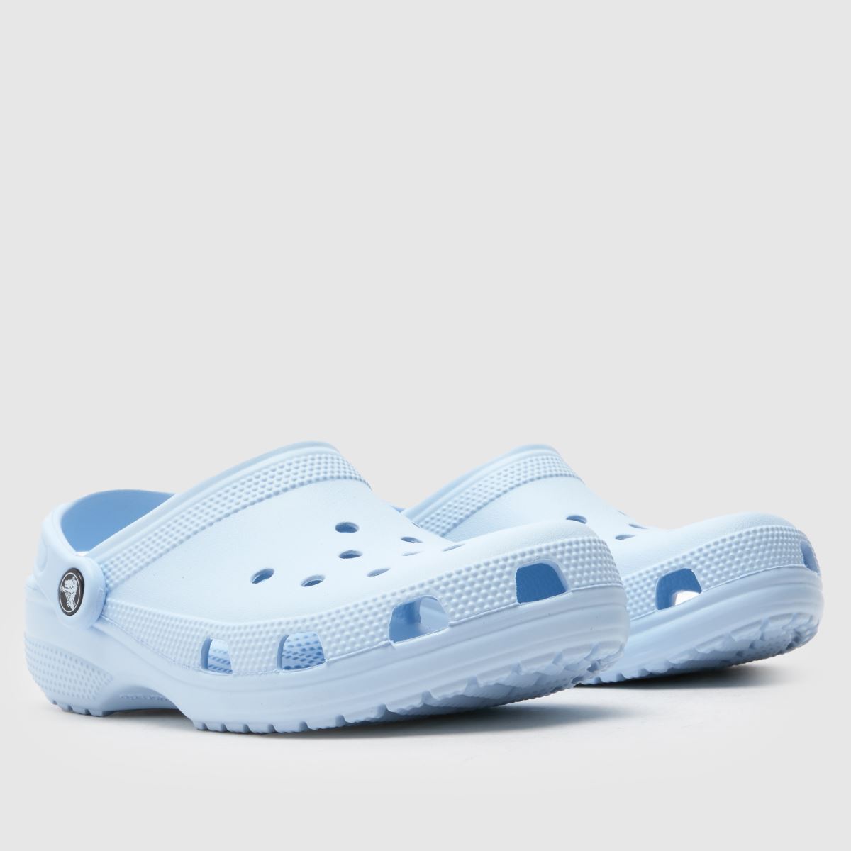 Womens Pale Blue Crocs Classic Clog Sandals | schuh