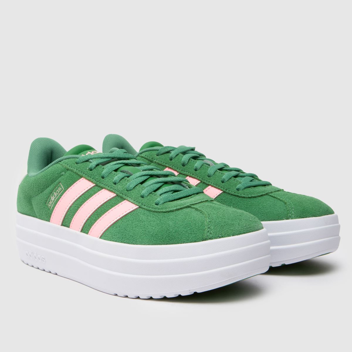 Womens Green Multi adidas Vl Court Bold Trainers | schuh