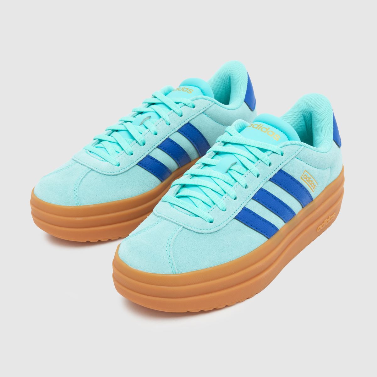 Womens Turquoise adidas VL Court Bold Trainers | schuh