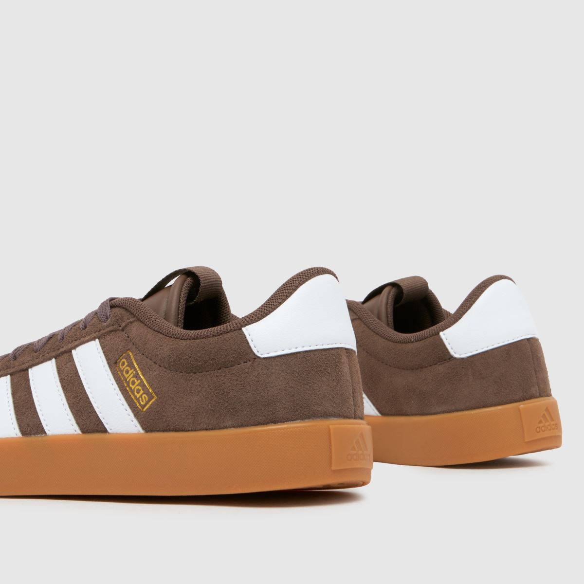 Womens Brown adidas VL Court 3.0 Trainers | schuh