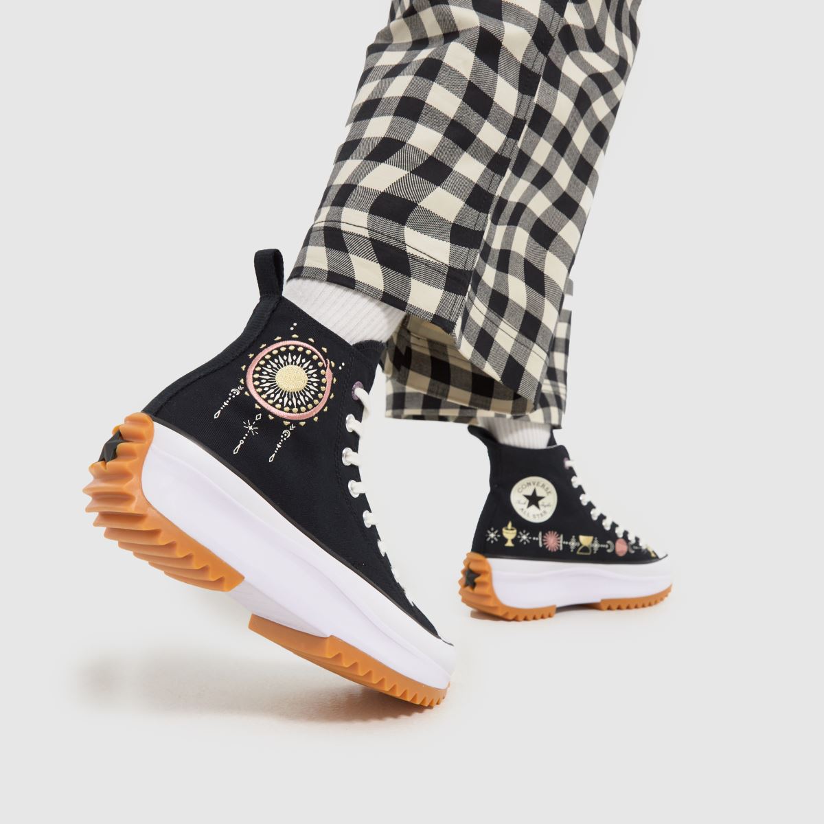 Womens Multi Converse Run Star Hike Hi Boho Trainers | schuh