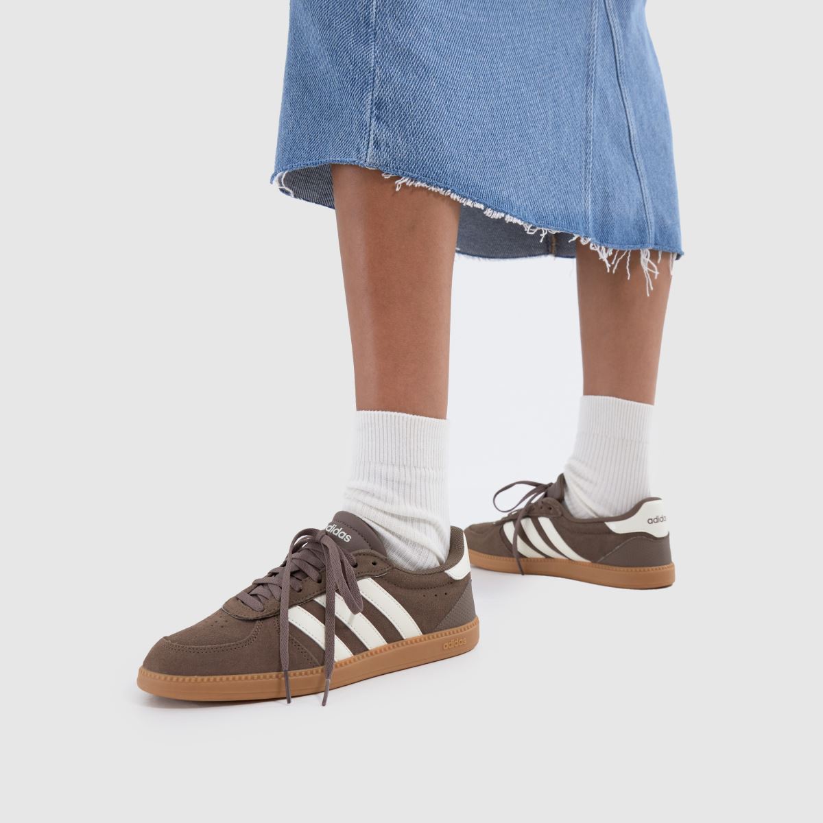 Womens Brown Multi adidas Breaknet Sleek Trainers | schuh