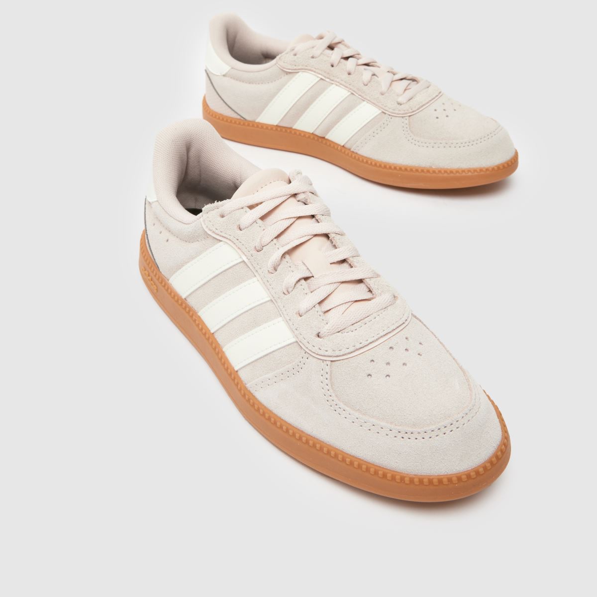 Womens Pale Pink adidas Breaknet Sleek Trainers | schuh