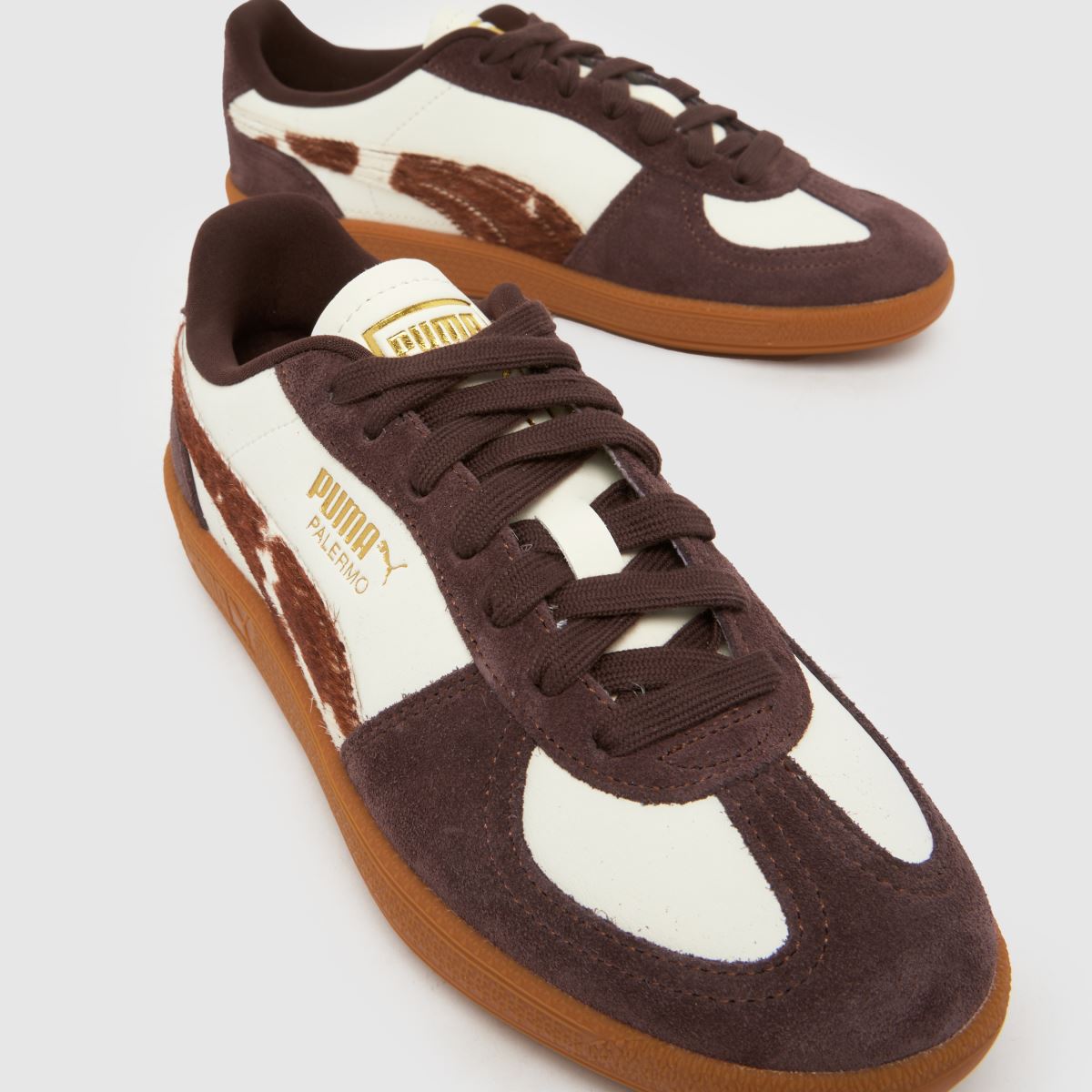 Womens Print PUMA Palermo Trainers | schuh