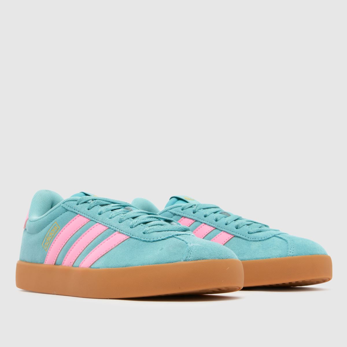 Womens Turquoise adidas VL Court 3.0 Trainers | schuh