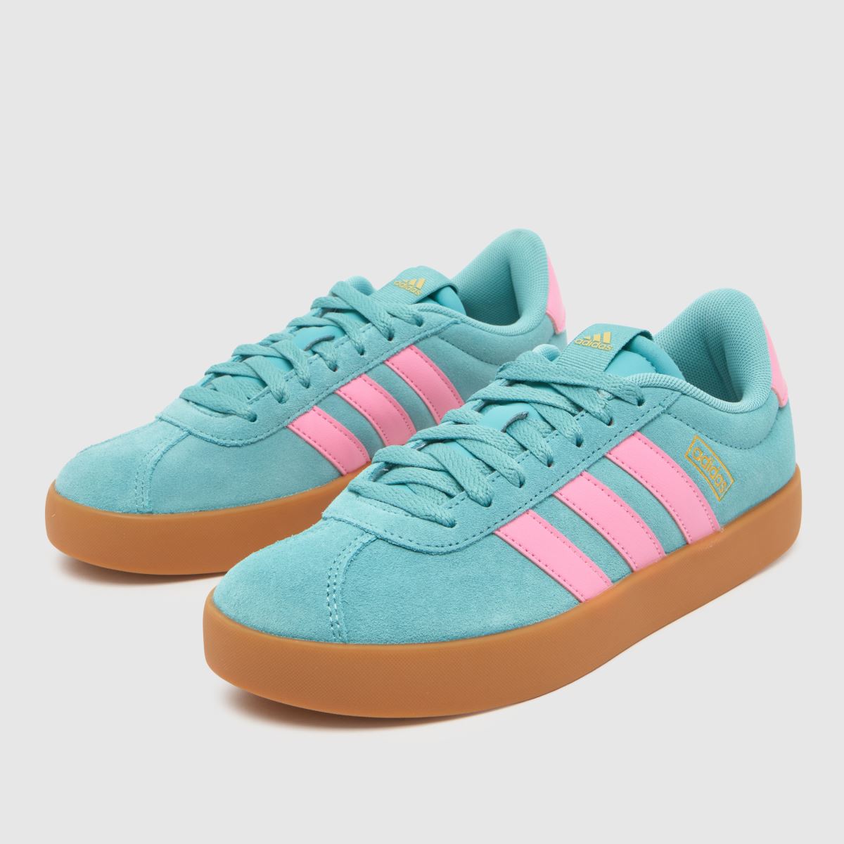 Womens Turquoise adidas VL Court 3.0 Trainers | schuh