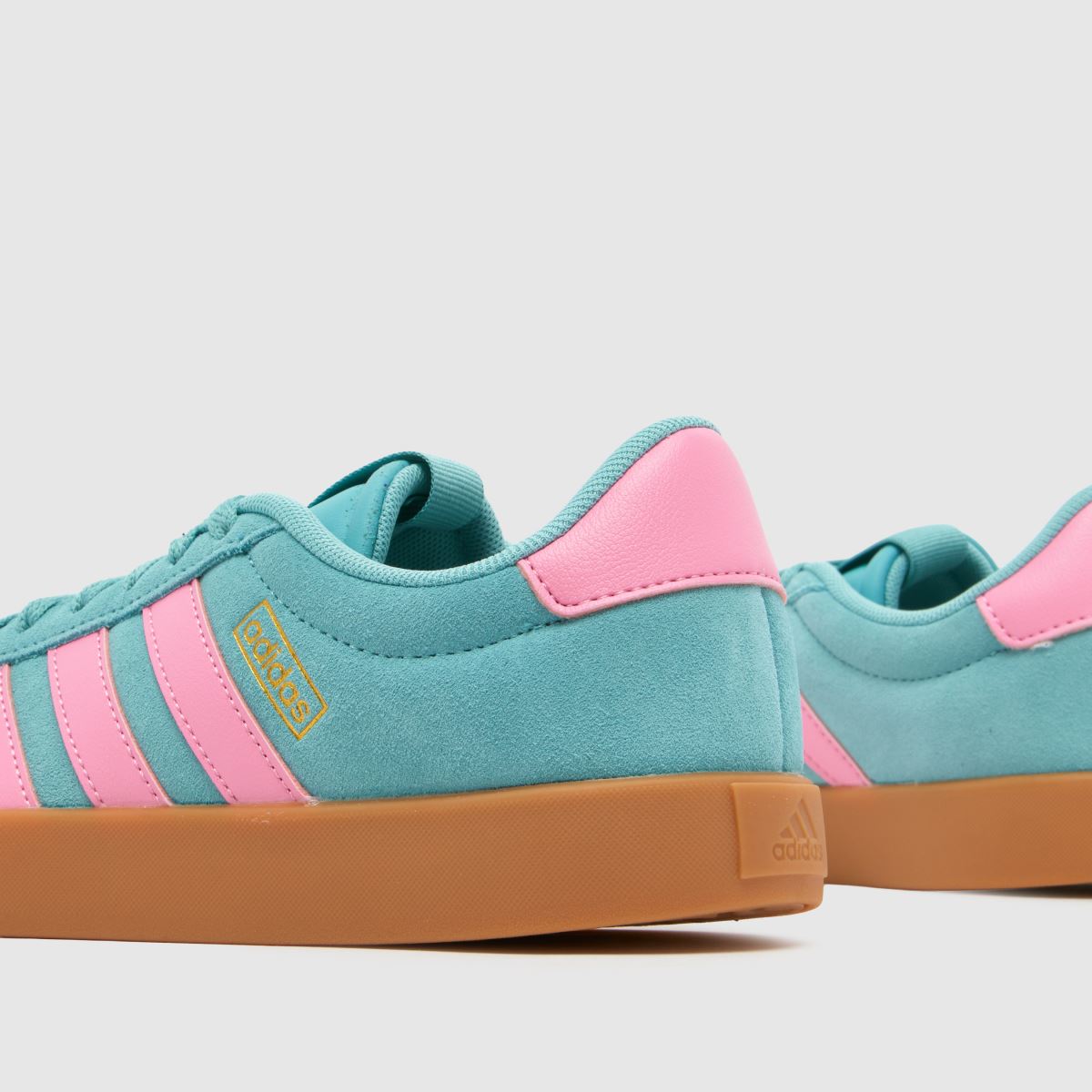 Womens Turquoise adidas VL Court 3.0 Trainers | schuh