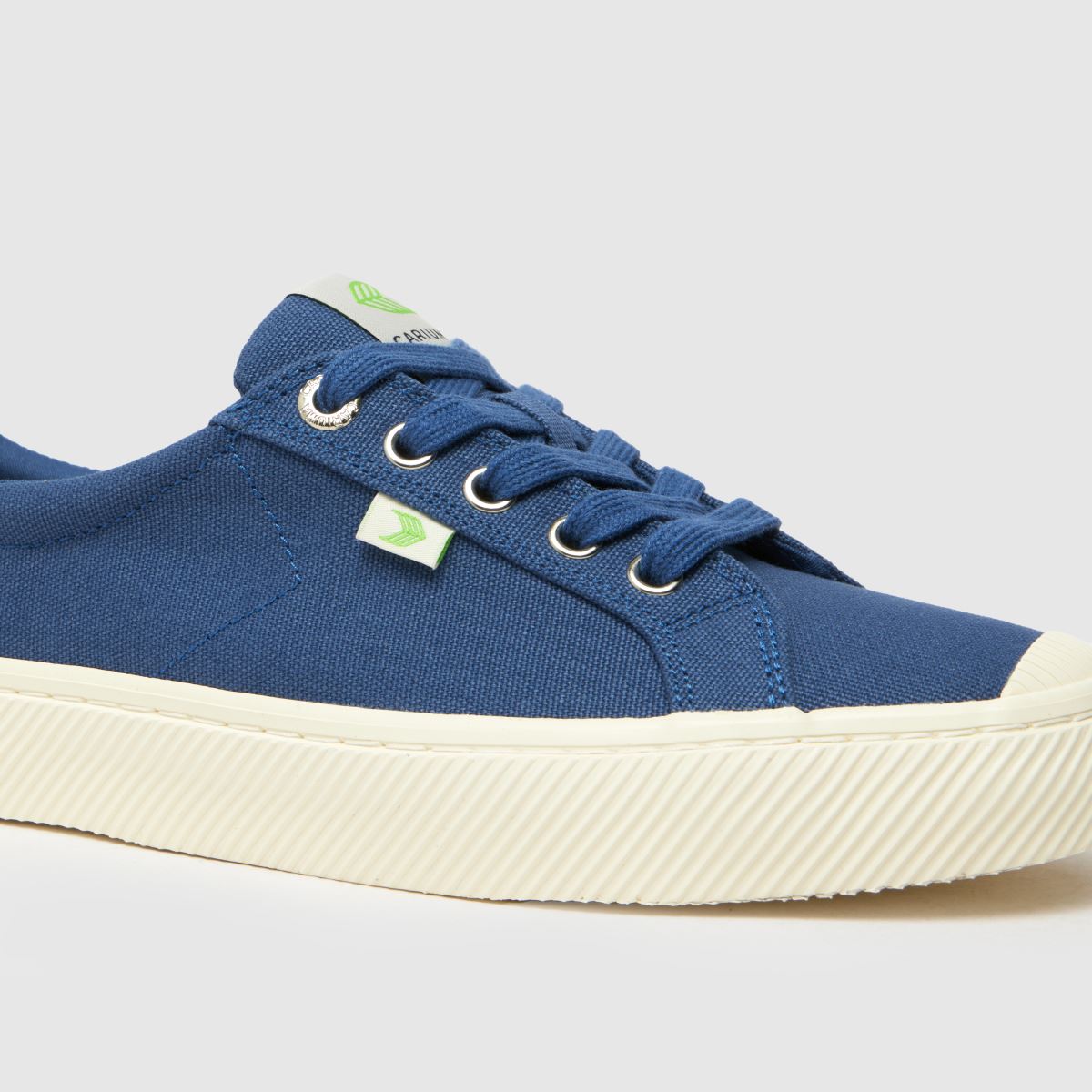 Womens Blue CARIUMA Oca Low Trainers | schuh