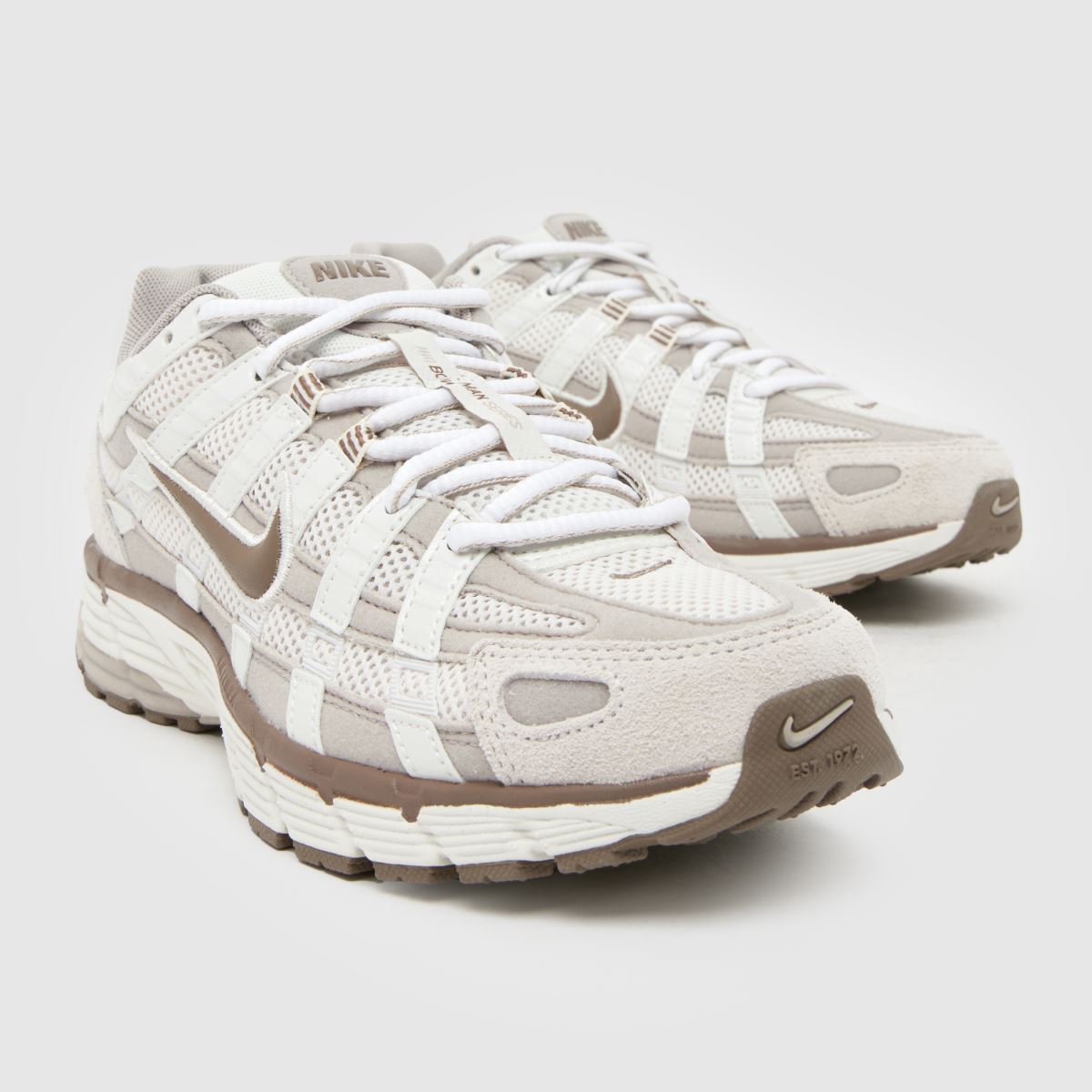 Womens Beige Multi Nike P-6000 Trainers | schuh