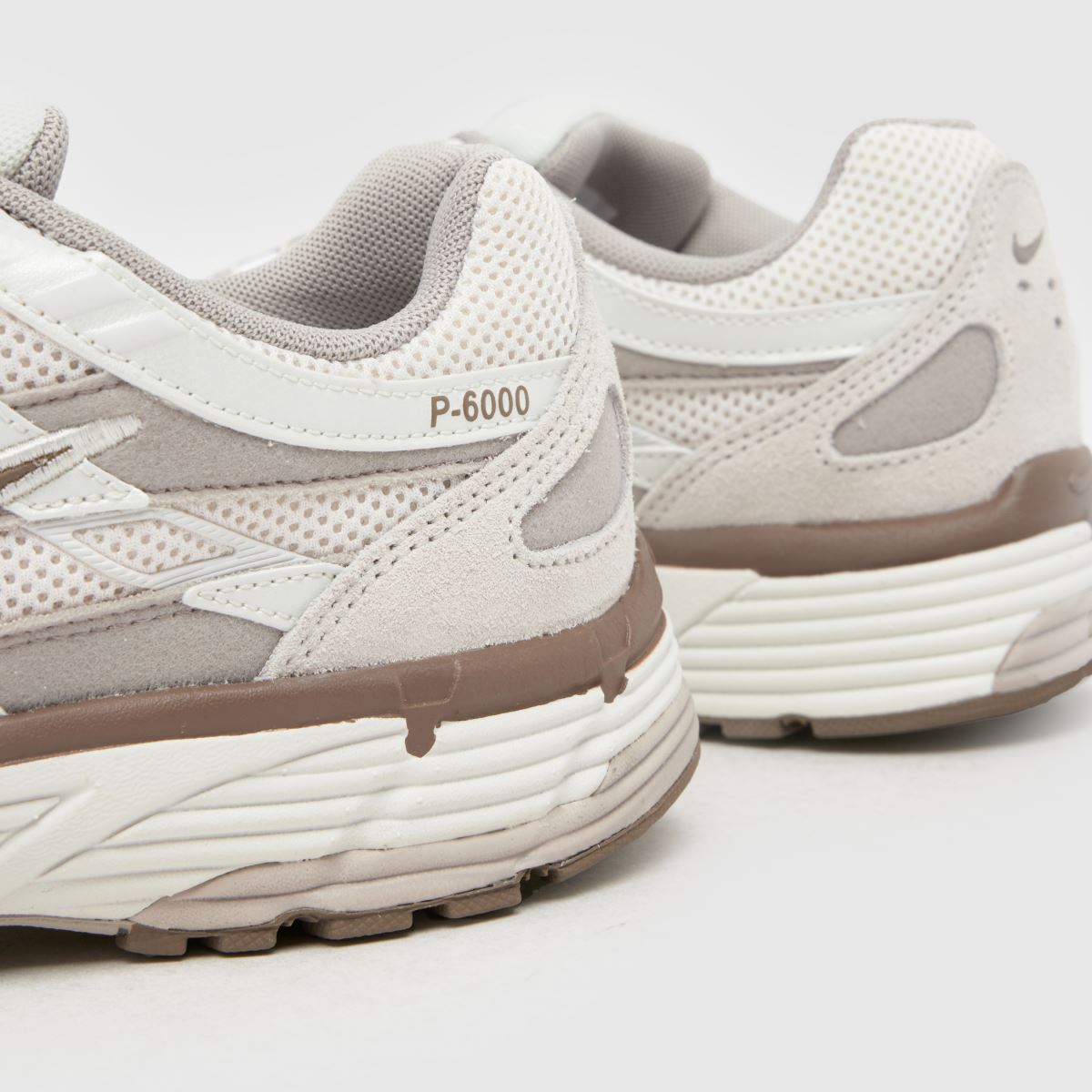 Womens Beige Multi Nike P-6000 Trainers | schuh