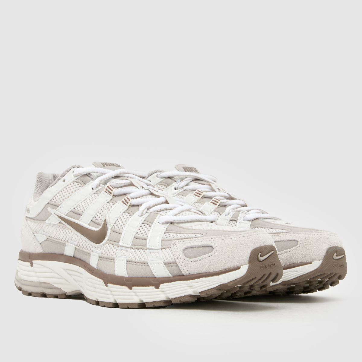 Womens Beige Multi Nike P-6000 Trainers | schuh