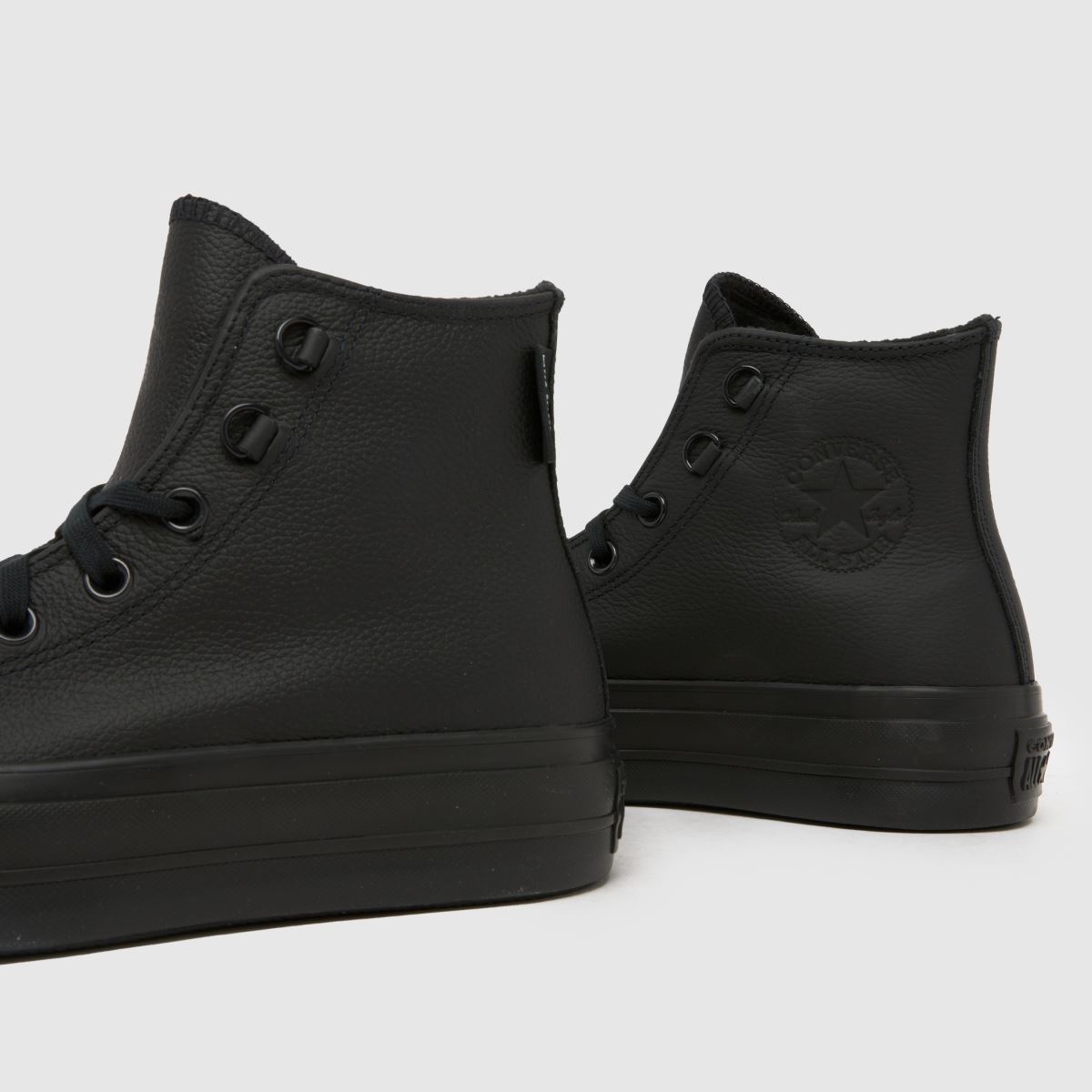 Womens Black Converse All Star Lift Hi Trainers | schuh