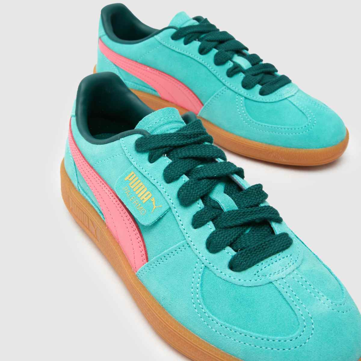 Turquoise pumas store