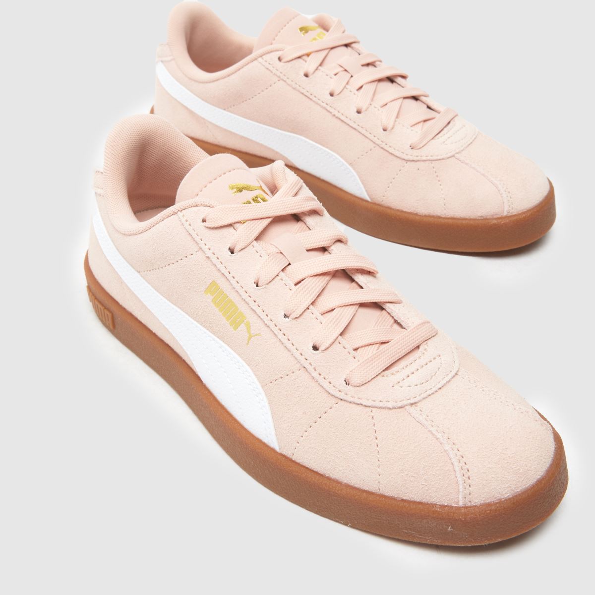 Womens Pale Pink PUMA Club II Trainers | schuh