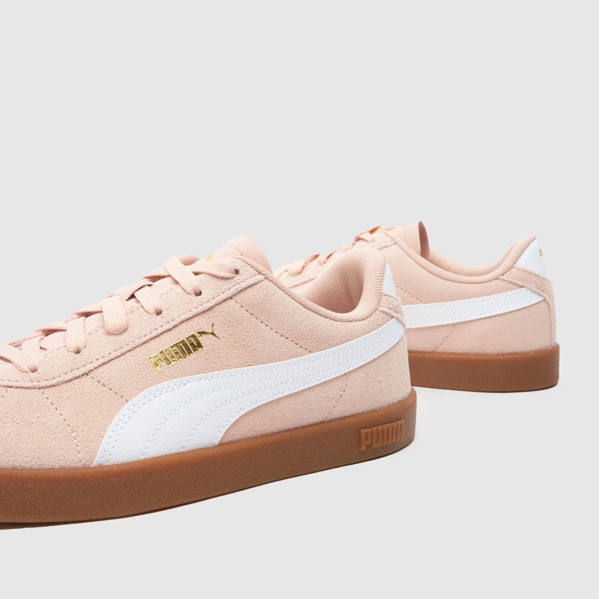 Womens Pale Pink PUMA Club II Trainers | schuh