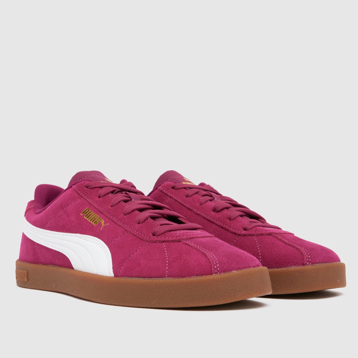 Womens Purple PUMA Club II Trainers | schuh