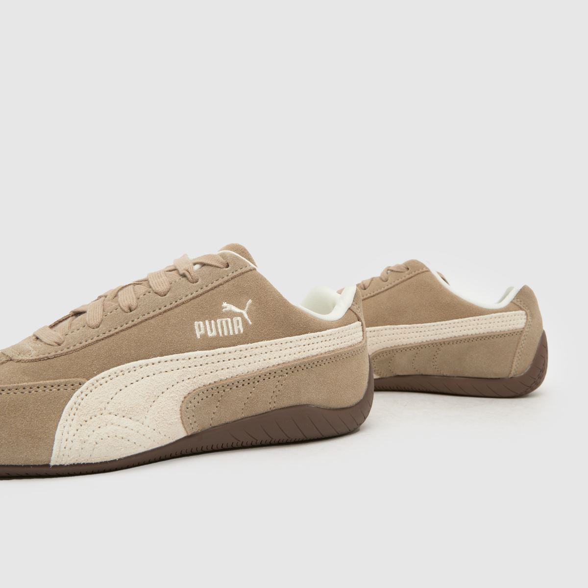 Womens Beige PUMA Speedcat Trainers | schuh