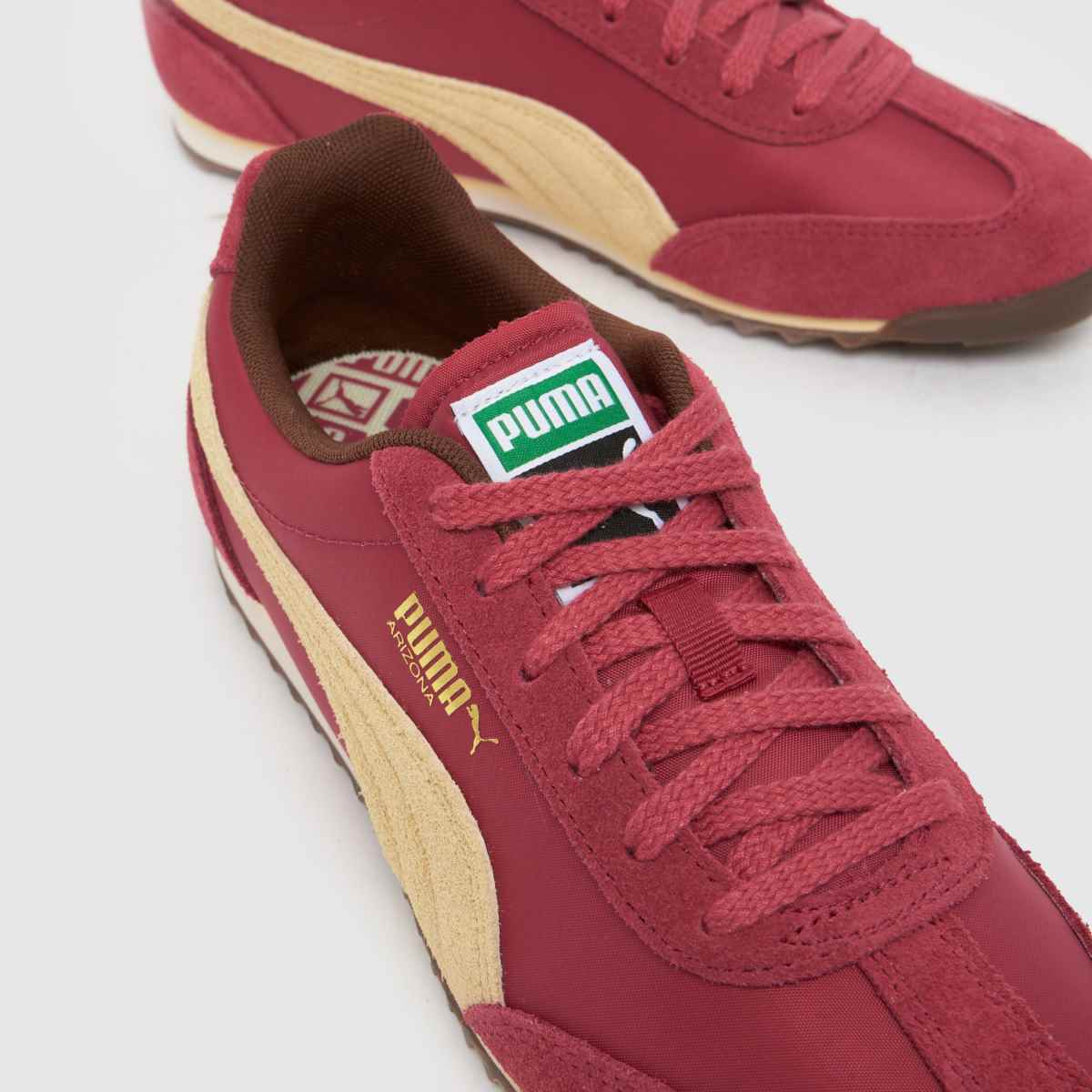 Womens Burgundy PUMA Arizona Trainers | schuh
