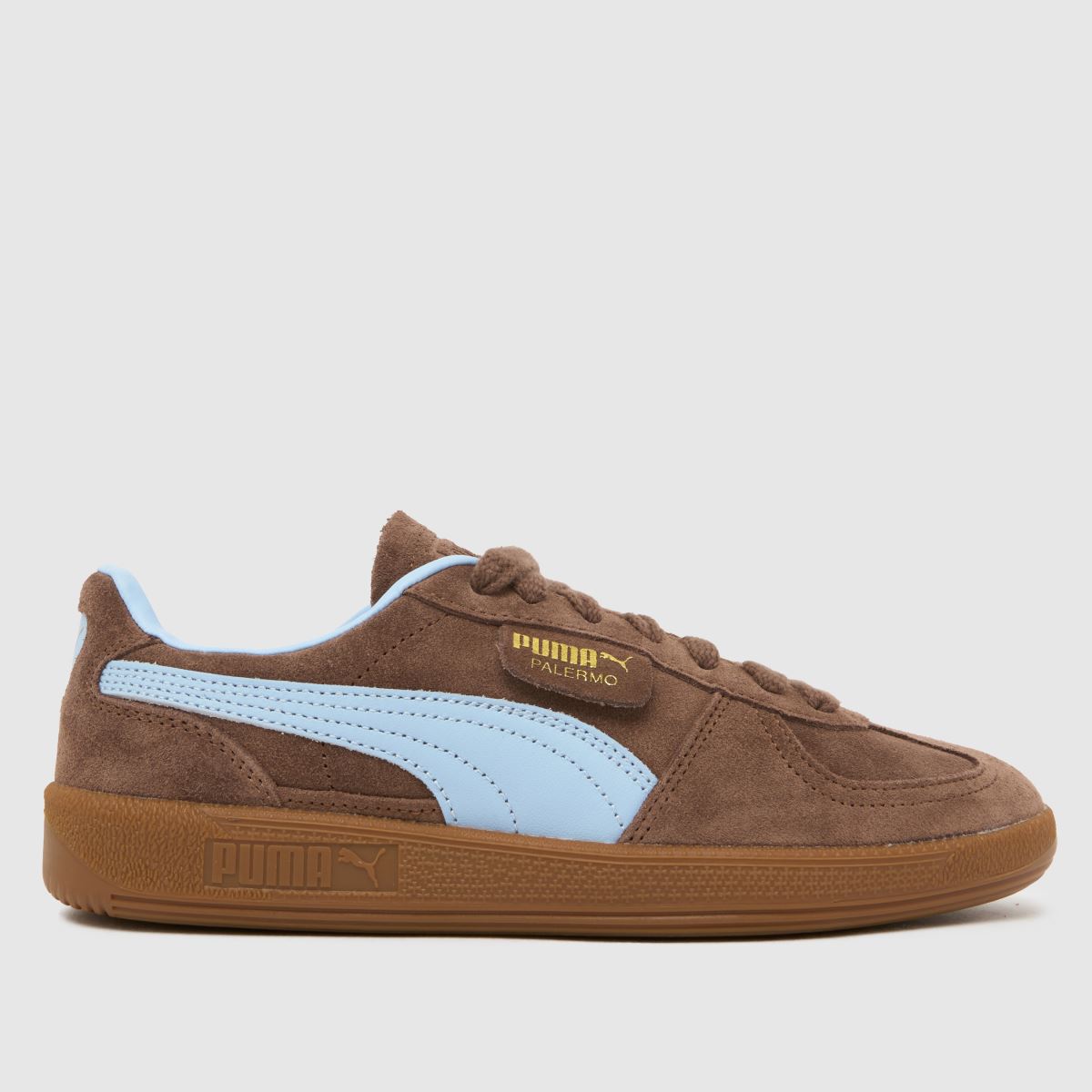 Womens Brown Multi PUMA Palermo Trainers | schuh
