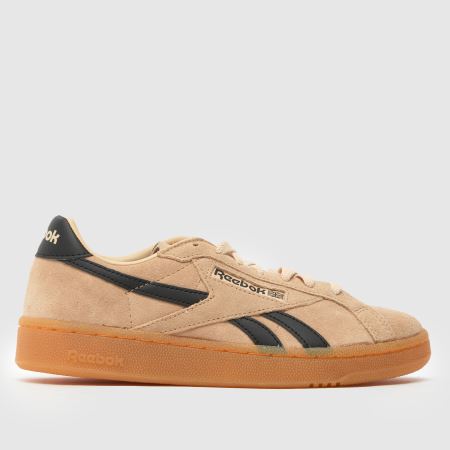 Womens Tan Reebok Club C Grounds Trainers | schuh