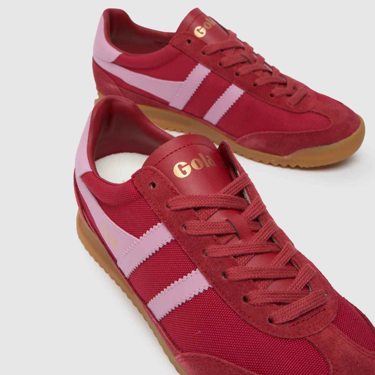 Womens Red Multi Gola Tornado Trainers | schuh