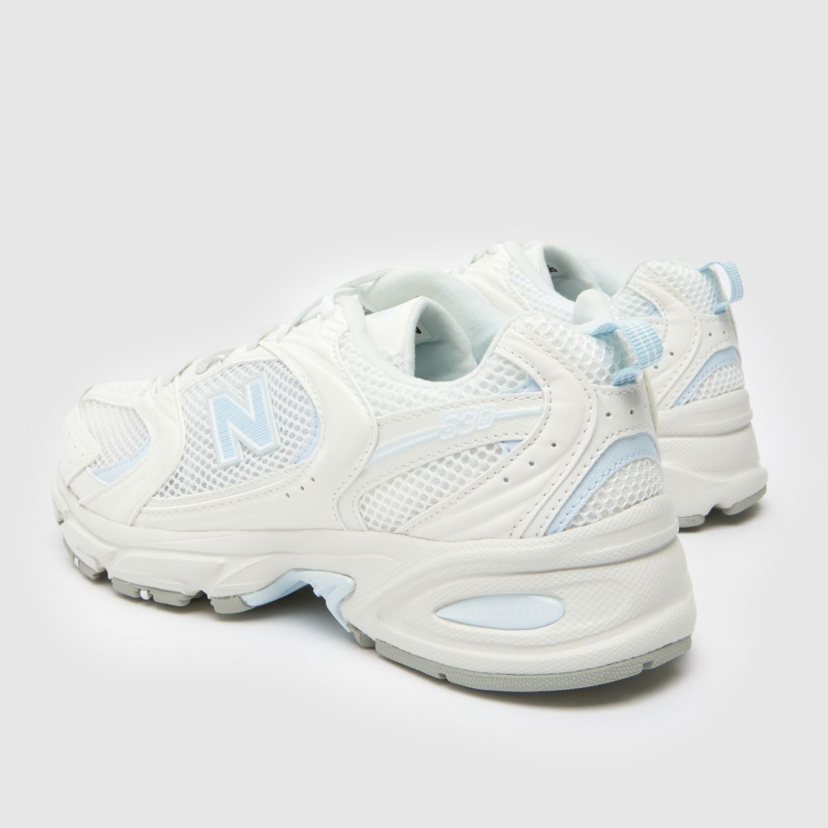 Damen Weiß-hellblau New Balance 530 Sneaker | schuh